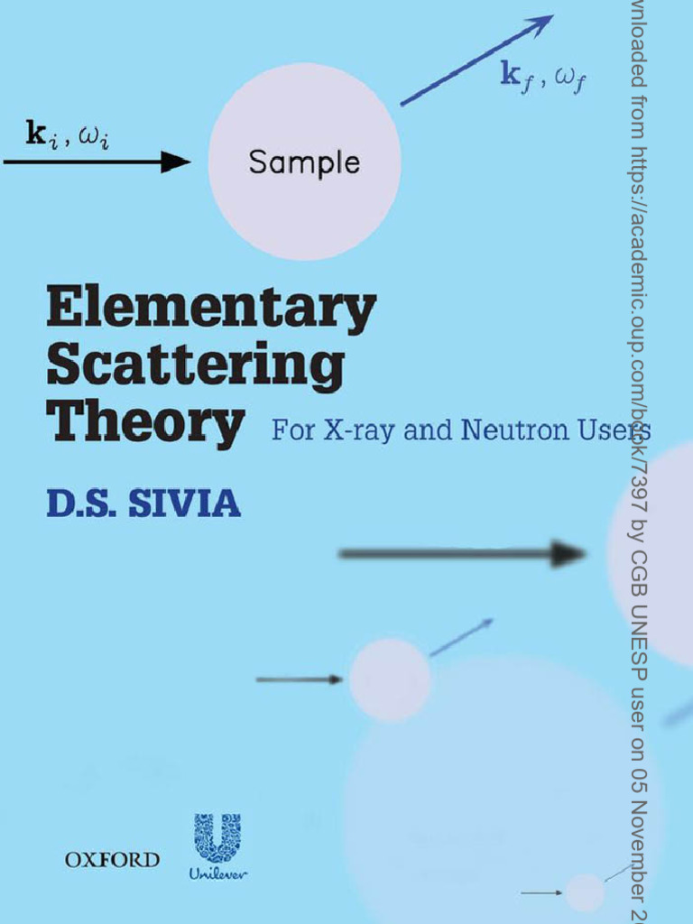 Elementary Scattering Theory | PDF | Microscope | Angular Resolution
