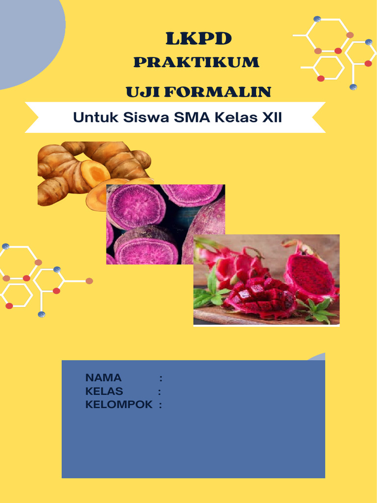 LKPD Praktikum Uji Formalin PDF | PDF