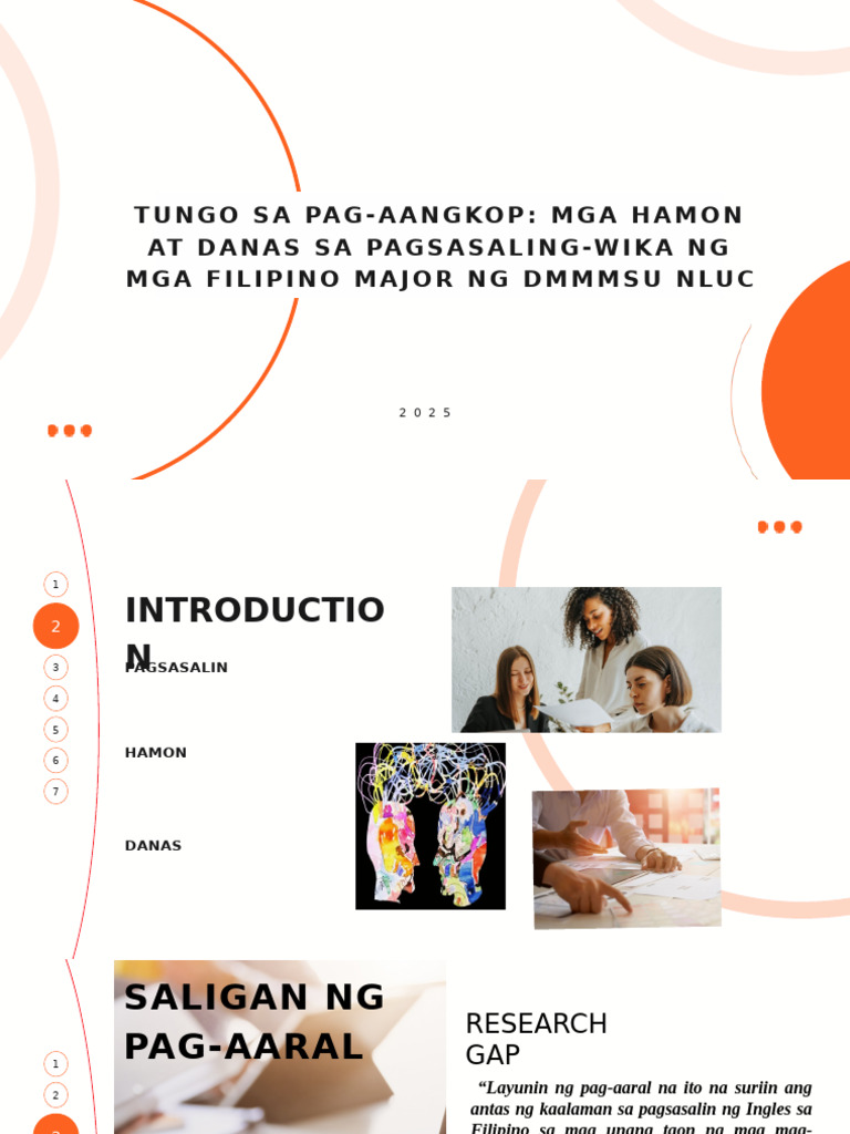 Thesis Presentation Title Def | PDF