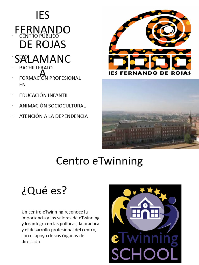 Proceso y Beneficios de Ser Centro eTwinning | PDF
