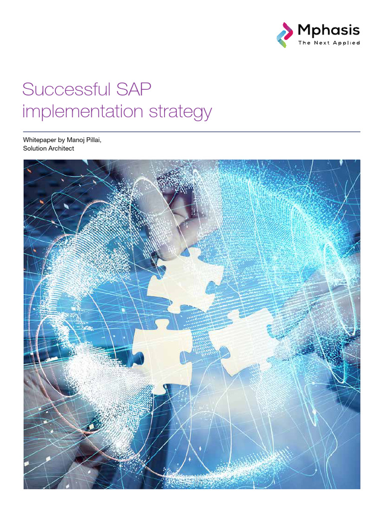 Mphasis Successful Sap Implementation Strategy Whitepaper Upd | PDF ...
