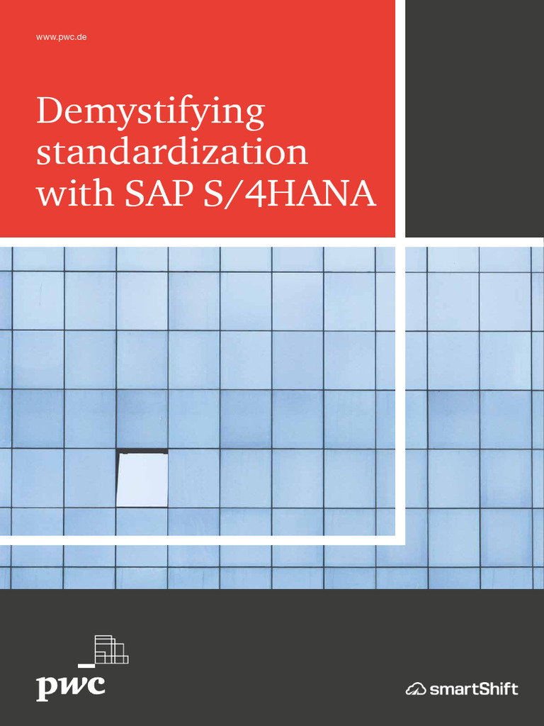 Demystifying Standardization With Sap S 4hana | PDF | Standardization ...