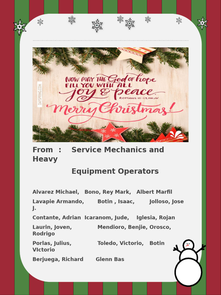 Christmas Solicit | PDF