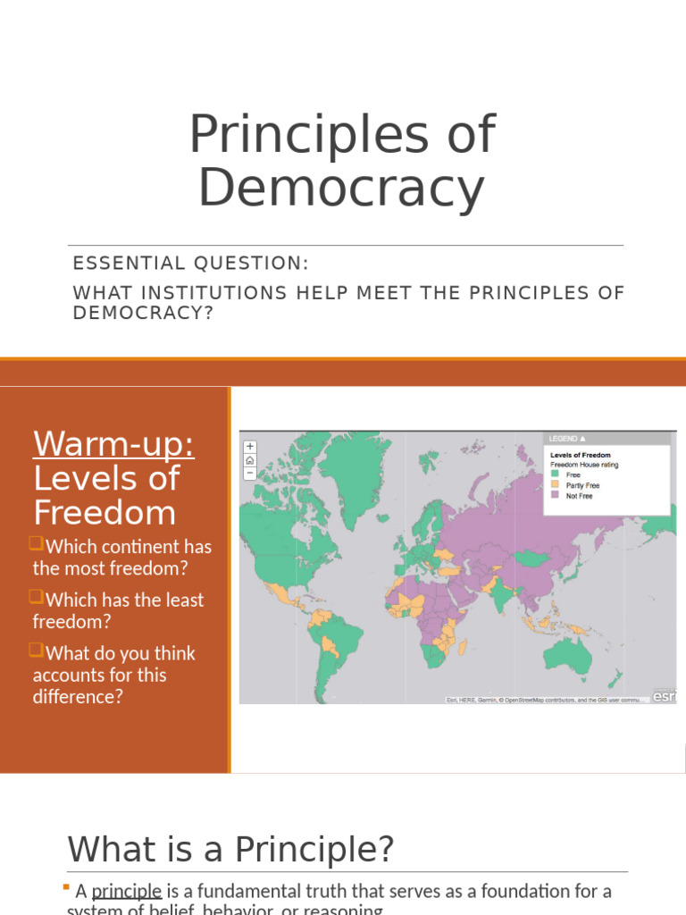 Key Principles of Democracy Explained | PDF | Democracy | Political ...