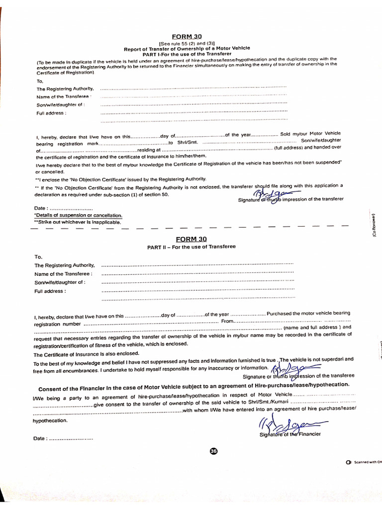 Form 30 | PDF