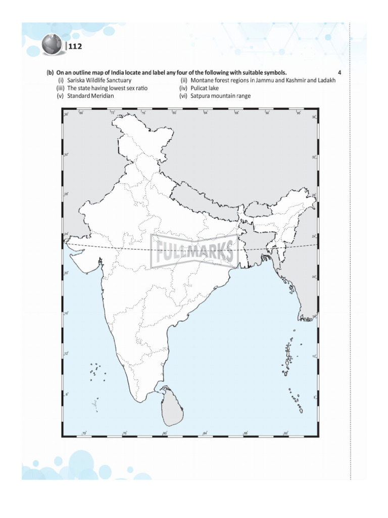 Active Map Practice Book Class 9 (Geography & History) | PDF