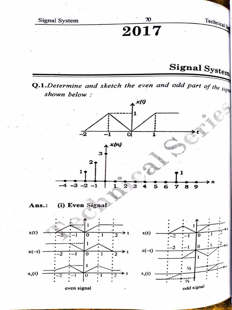 Signal and System | PDF