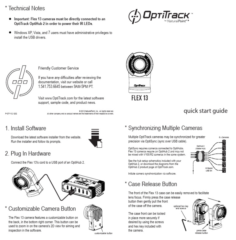 Flex 13 Quick Start Guide | PDF | Usb | Camera
