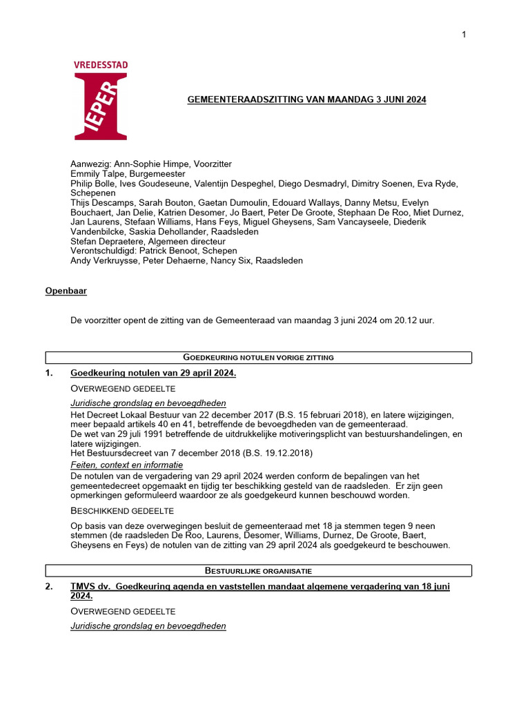 GR Notule Juni | PDF