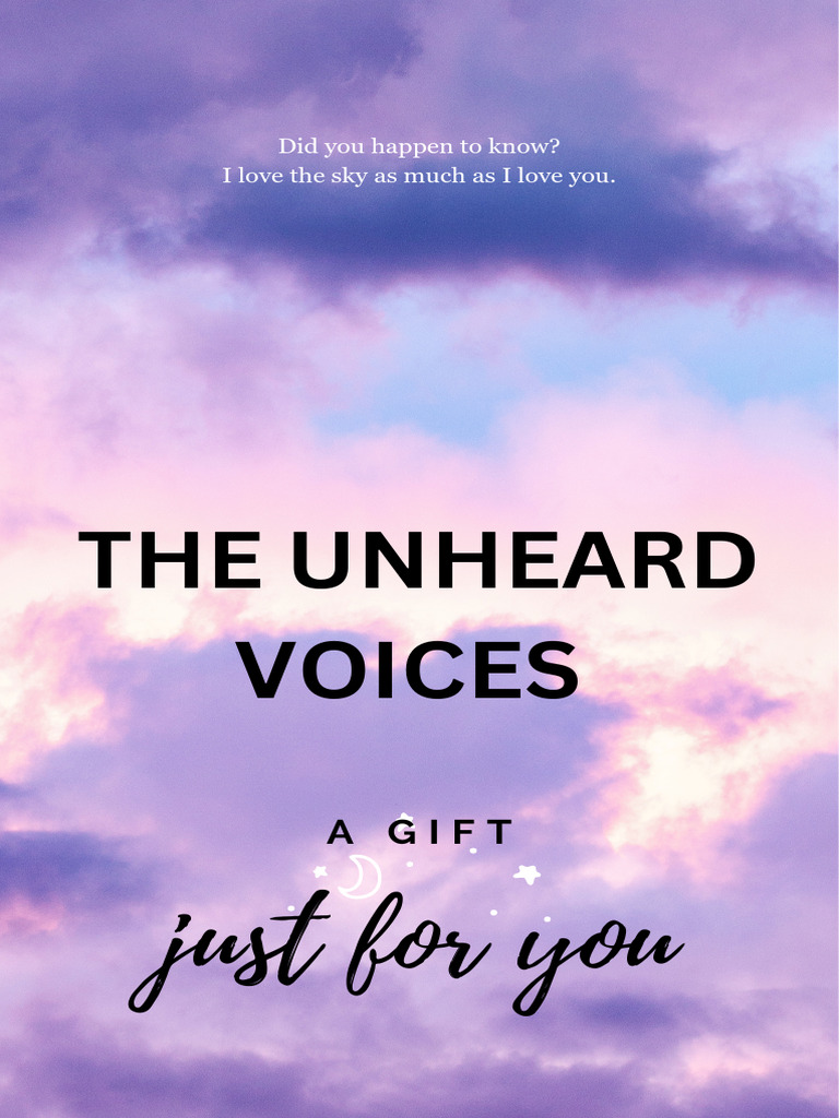 The Unheard Voices | PDF