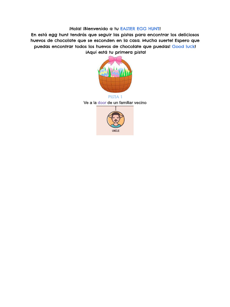 Easter Egg Hunt | PDF