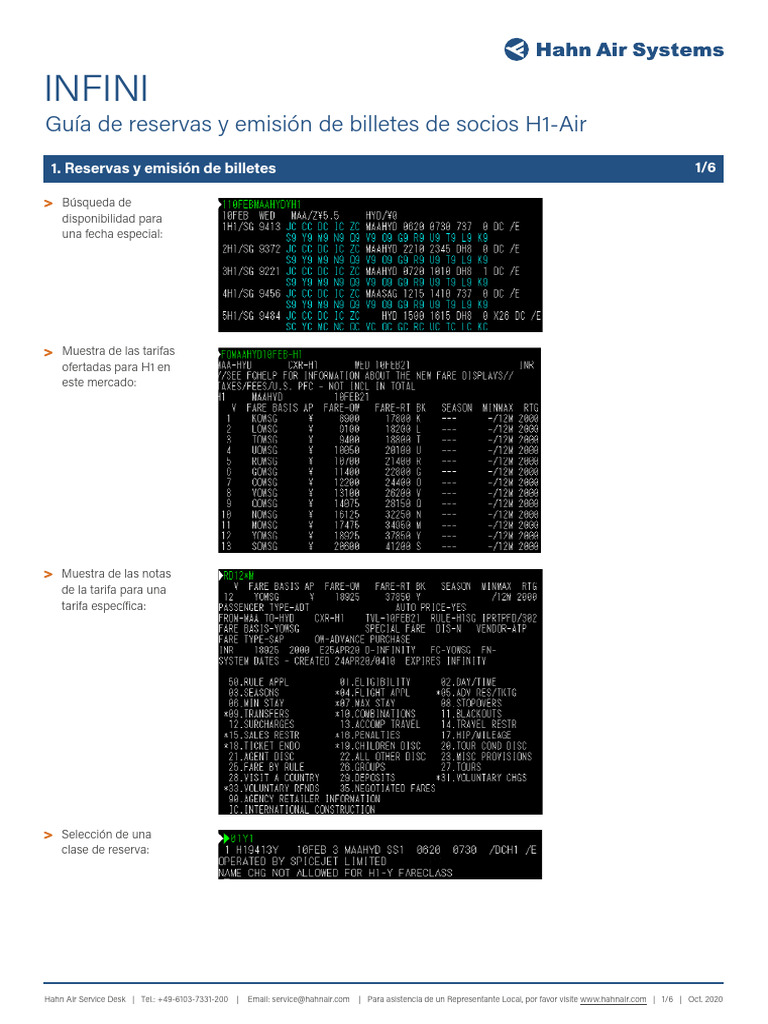 H1 Air Infini Guide | PDF