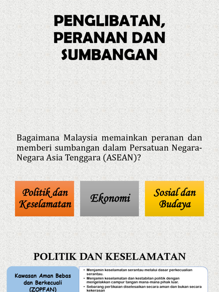 Pa Sem 3 Penglibatan, Peranan Dan Sumbangan | PDF