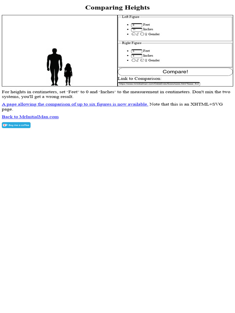Comparing Heights | PDF