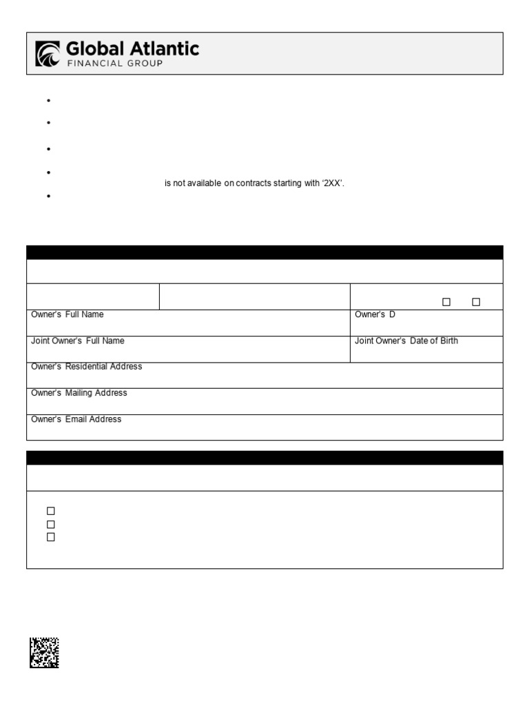 Fixed Annuity Withdrawal Request Form | PDF | Taxation In The United ...