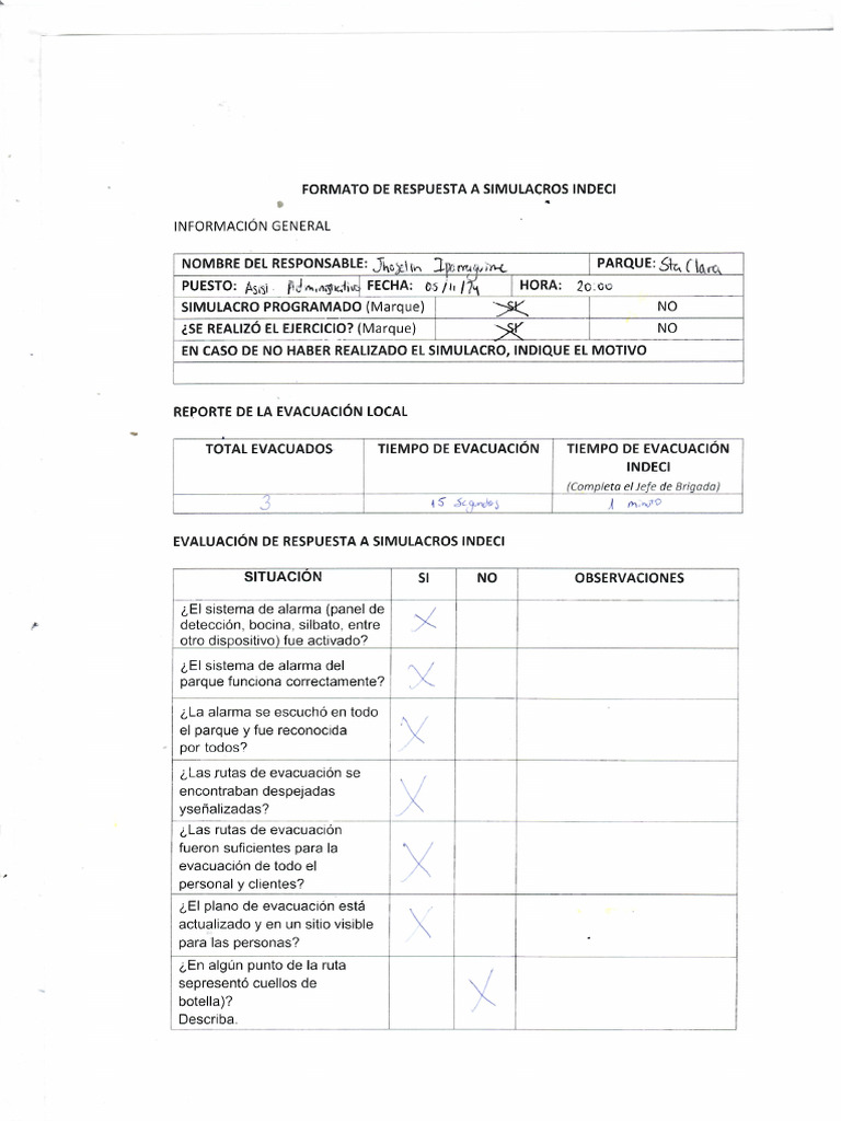 Respuesta Indeci.. | PDF