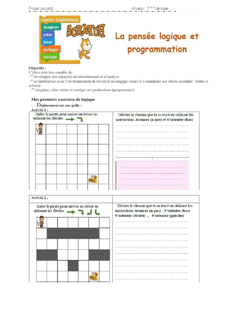 Activité 1 Scratch | PDF