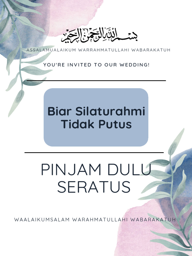 Undangan Lamaran | PDF