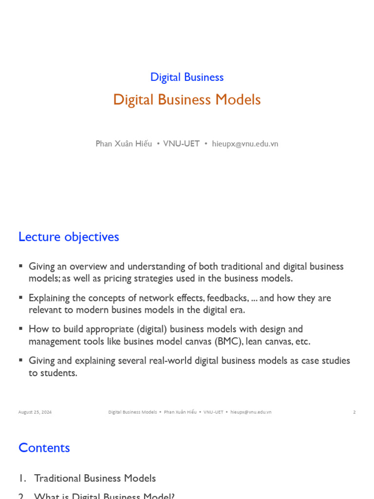 Dbz Digital Business Models | PDF | Pricing | Lean Startup