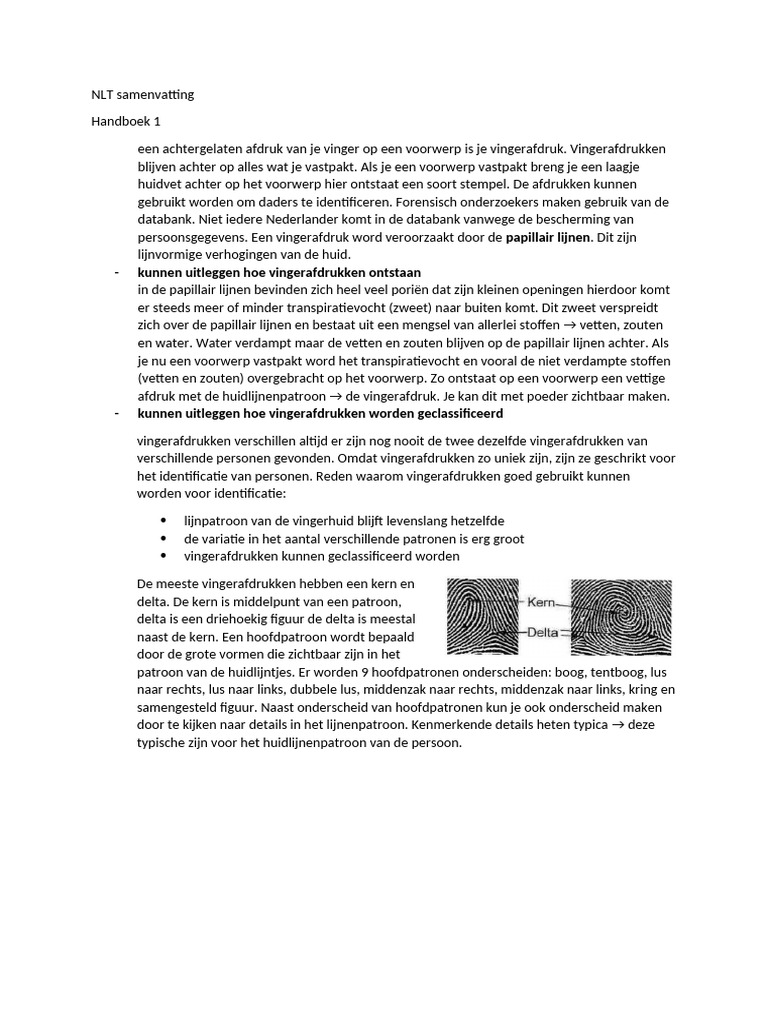 NLT 1 Samenvatting | PDF