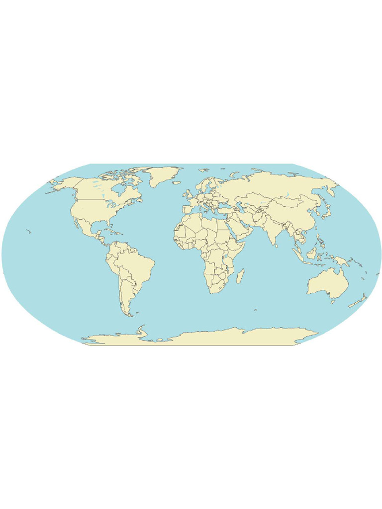 Blank World Map | PDF