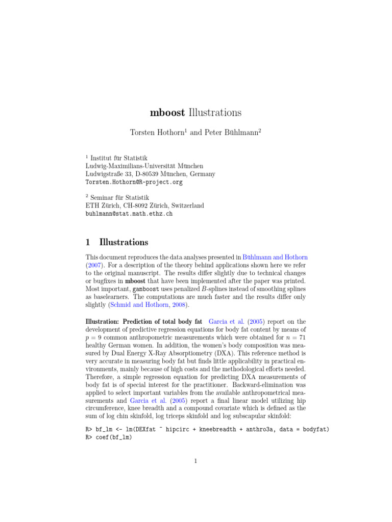 2_mboost_illustrations | PDF | Logistic Regression | Linear Regression