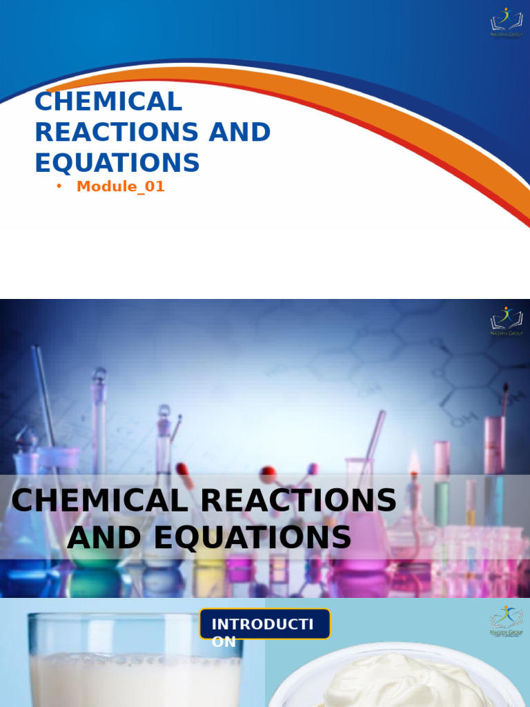 Class X Chap - 01 Chemical Reactions and Equations | PDF | Redox | Oxide