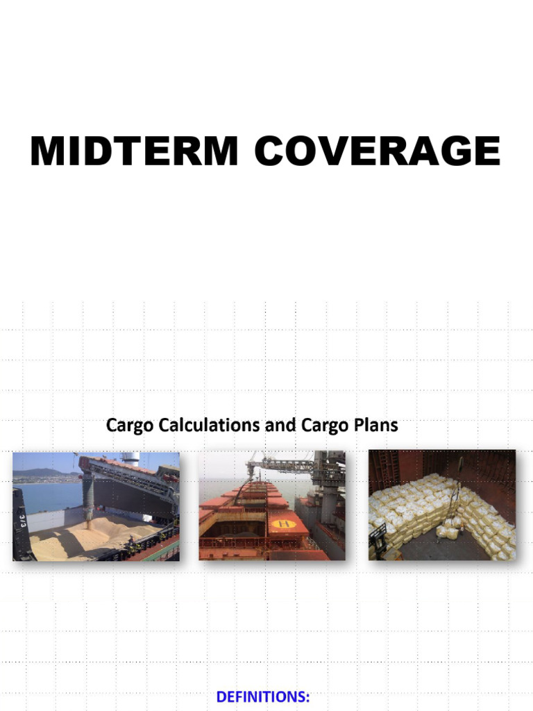 Midterm Coverage | PDF