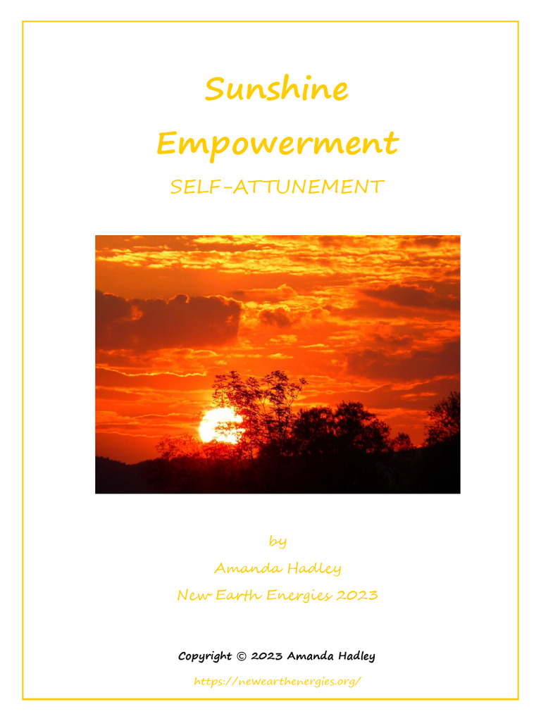 Sunshine Empowerment Free Self-Attunement | PDF