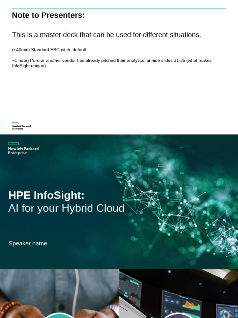 HPE InfoSight: AI for Hybrid Cloud Management | PDF | Cloud Computing ...