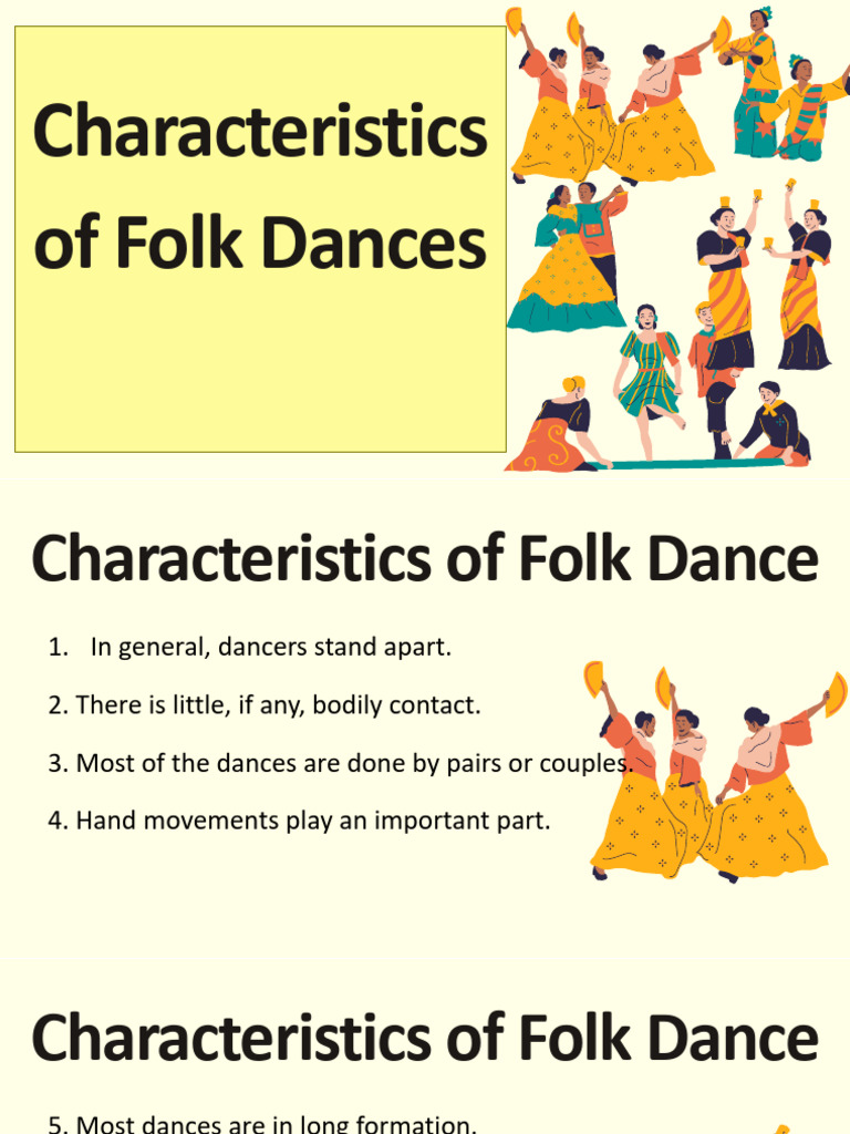 Key Traits of Folk Dances | PDF