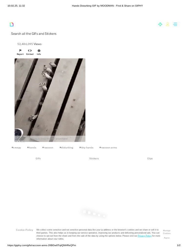 Hands Disturbing GIF by MOODMAN - Find & Share on GIPHY | PDF