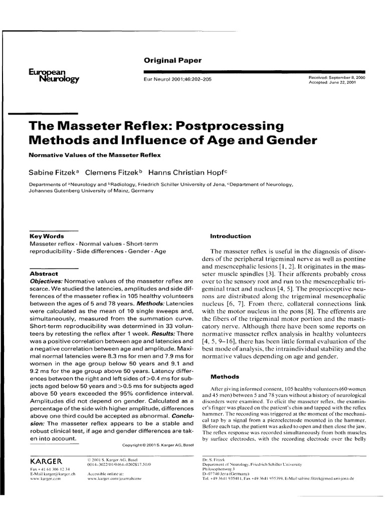 El Reflejo Masetero | PDF