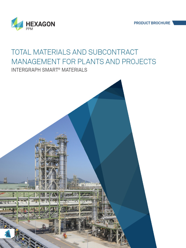 Hexagon_PPM_Intergraph_Smart_Materials_Brochure_US_2020 | PDF | Logistics | Supply Chain