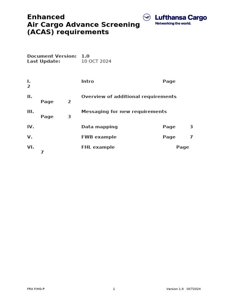 ACAS_Additional Data_ExternalGuide_LH_OCT24_1.0 (3) | PDF | U.S ...