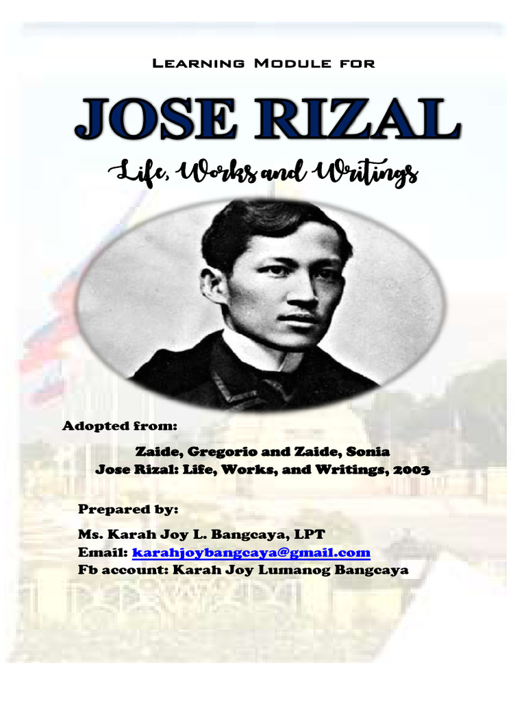 Rizal Prelim Module (1) | PDF