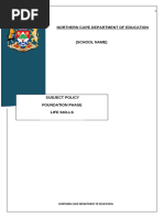 SBST School Policy and Management Plan | PDF