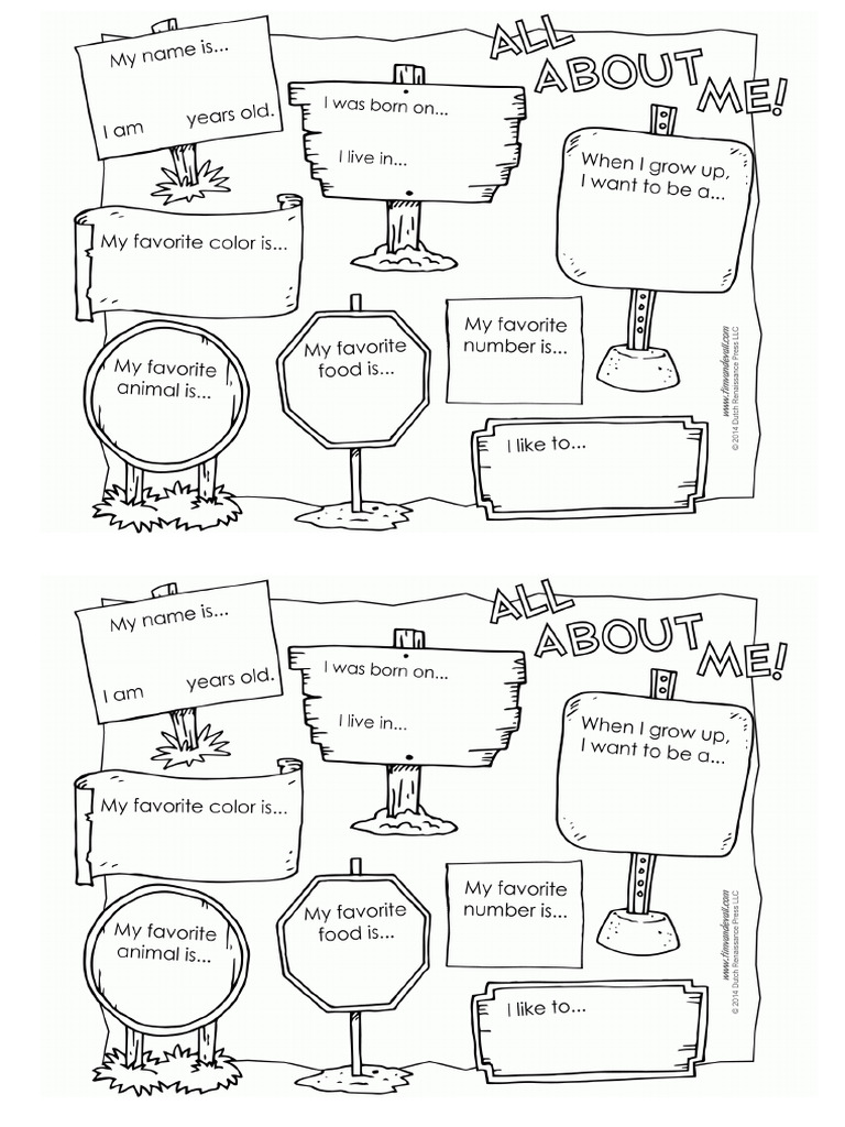 All About Me | PDF