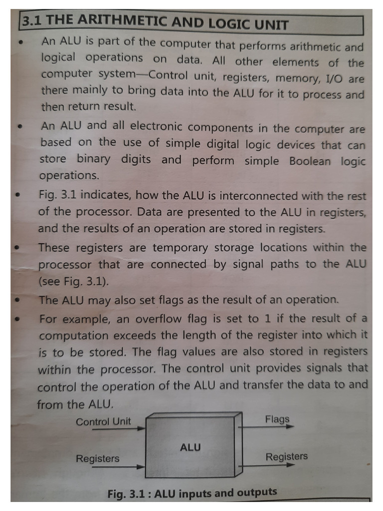 Unit 3-Computer Arithmetic | PDF