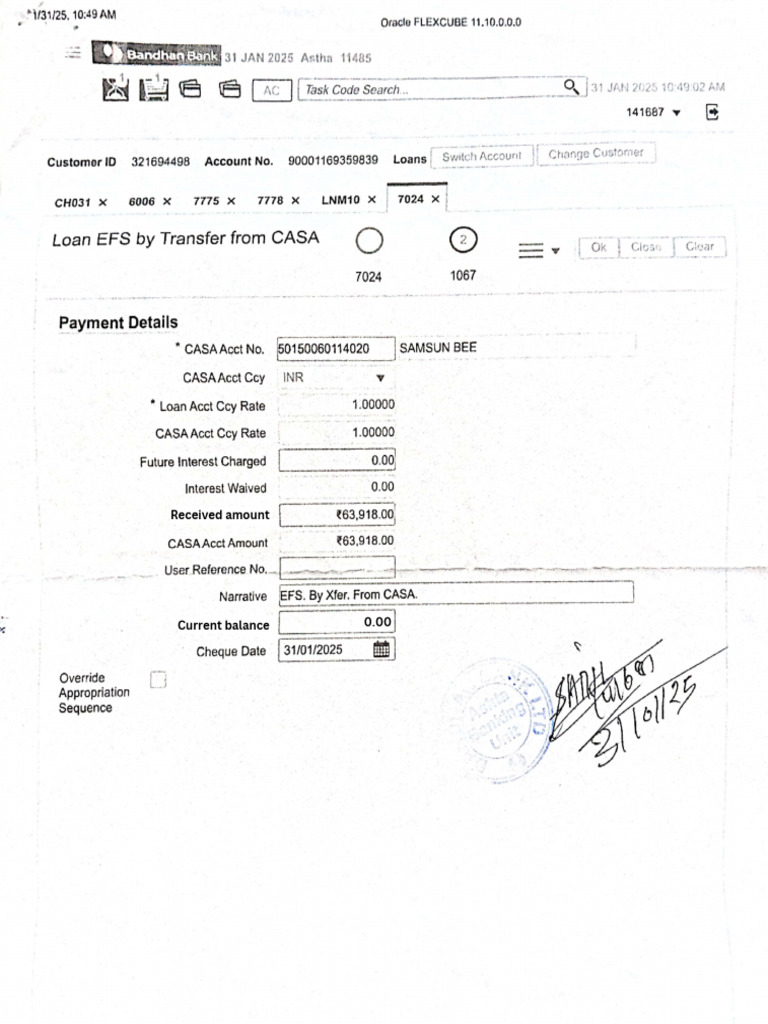 Received Amount | PDF