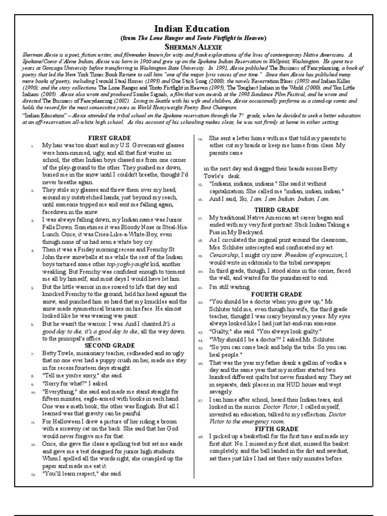 Indian Education | PDF