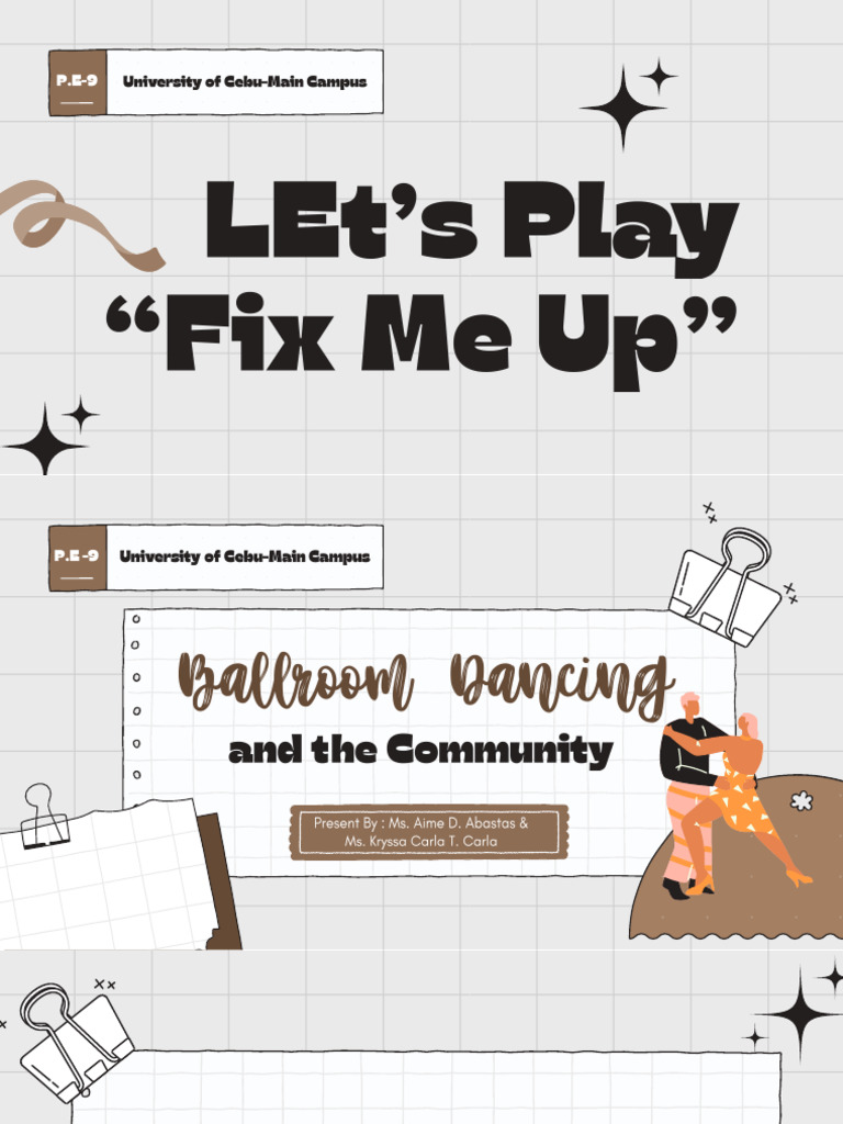 Mapeh 9 q3 Pe3 Ballroom Dance | PDF