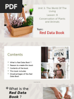 Red Data Book | PDF