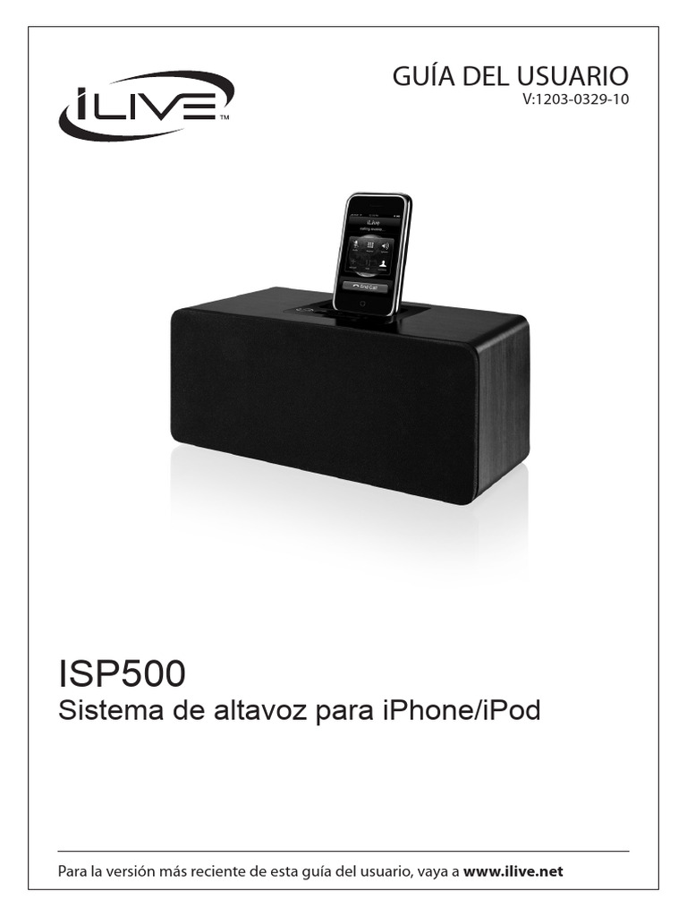Isp500 Spanish Owner S Manual | PDF | Yo telefono | Yo pod