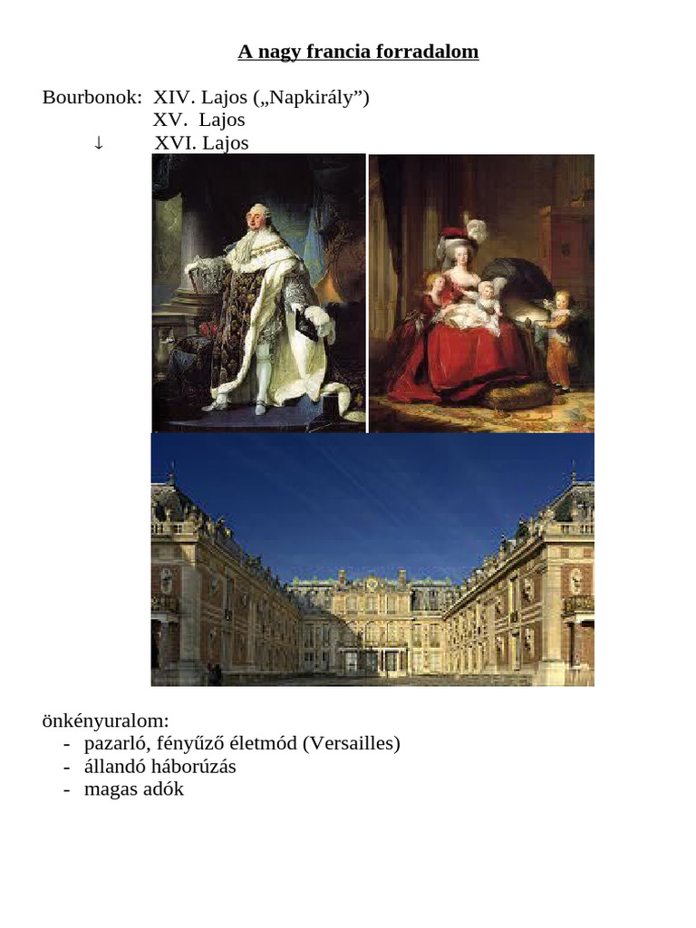 A Nagy Francia Forradalom | PDF