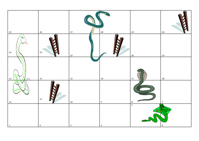 Snakes and Ladders | PDF