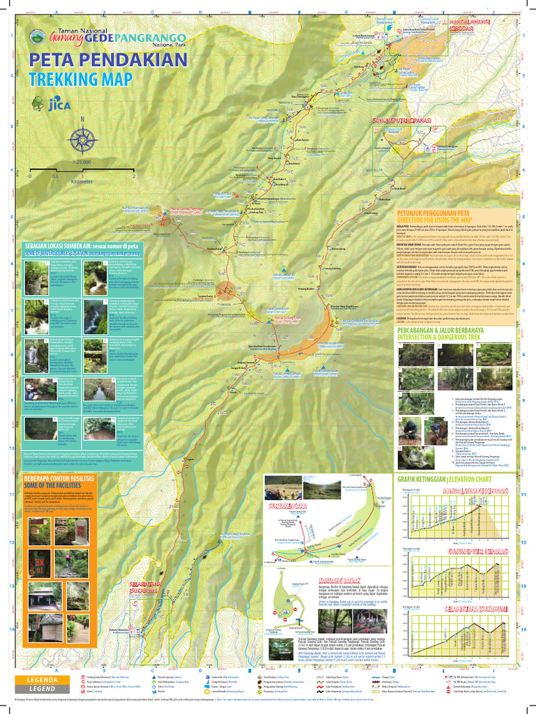 Peta Pendakian Tnggp | PDF