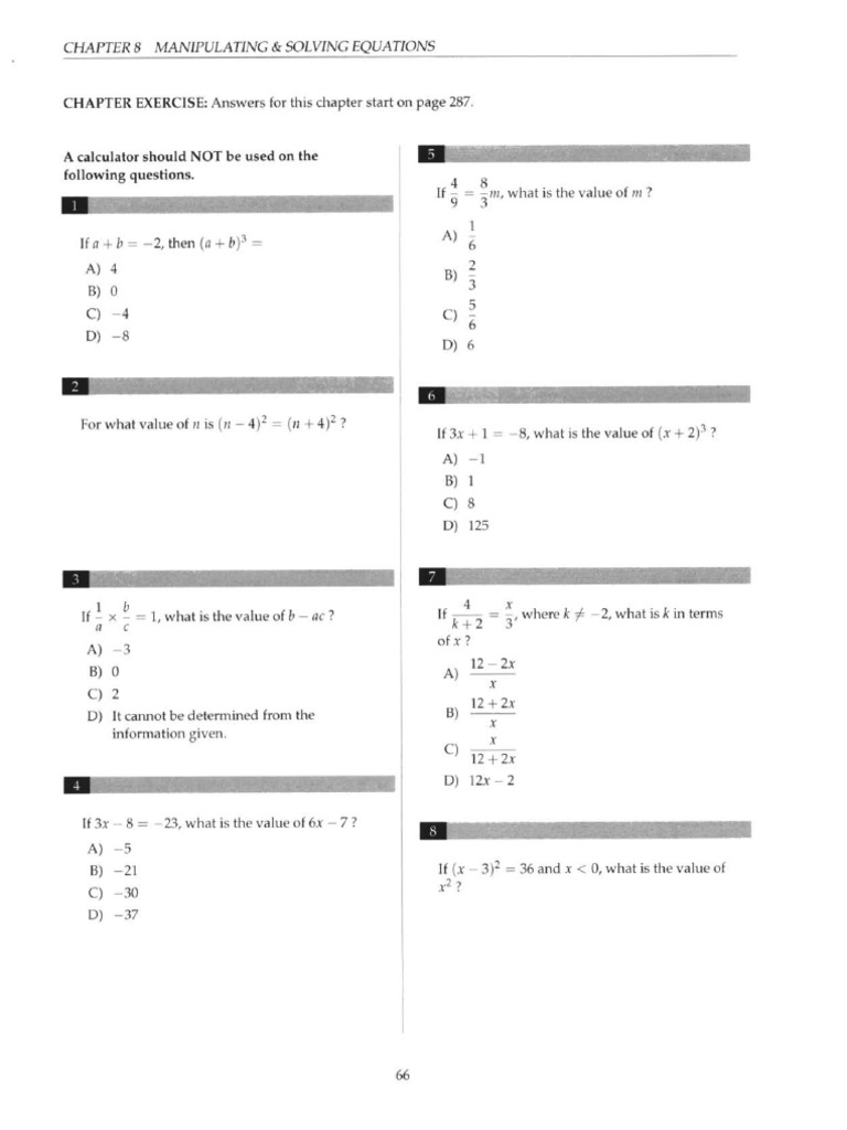 Manipulating and Solving Equations | PDF | Quantity | Classical Mechanics
