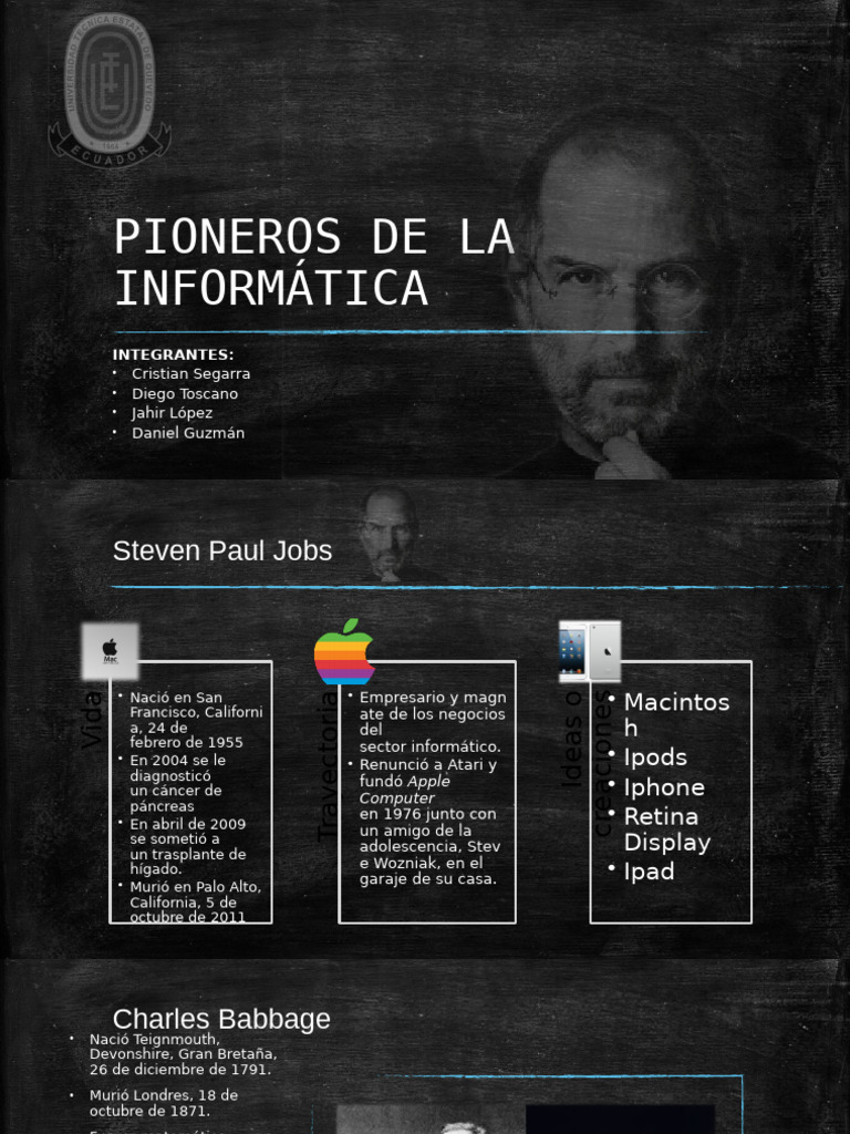Pioneros de La Informática | PDF | Ñu | Red mundial