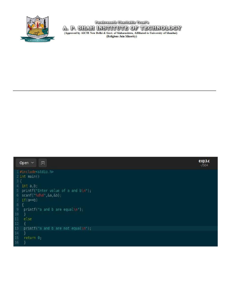 Exp 3 | PDF